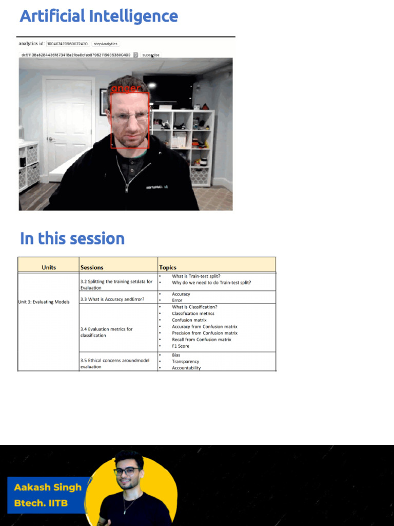 Class 10 AI Unit 3 Evaluation | PDF | Accuracy And Precision | Evaluation