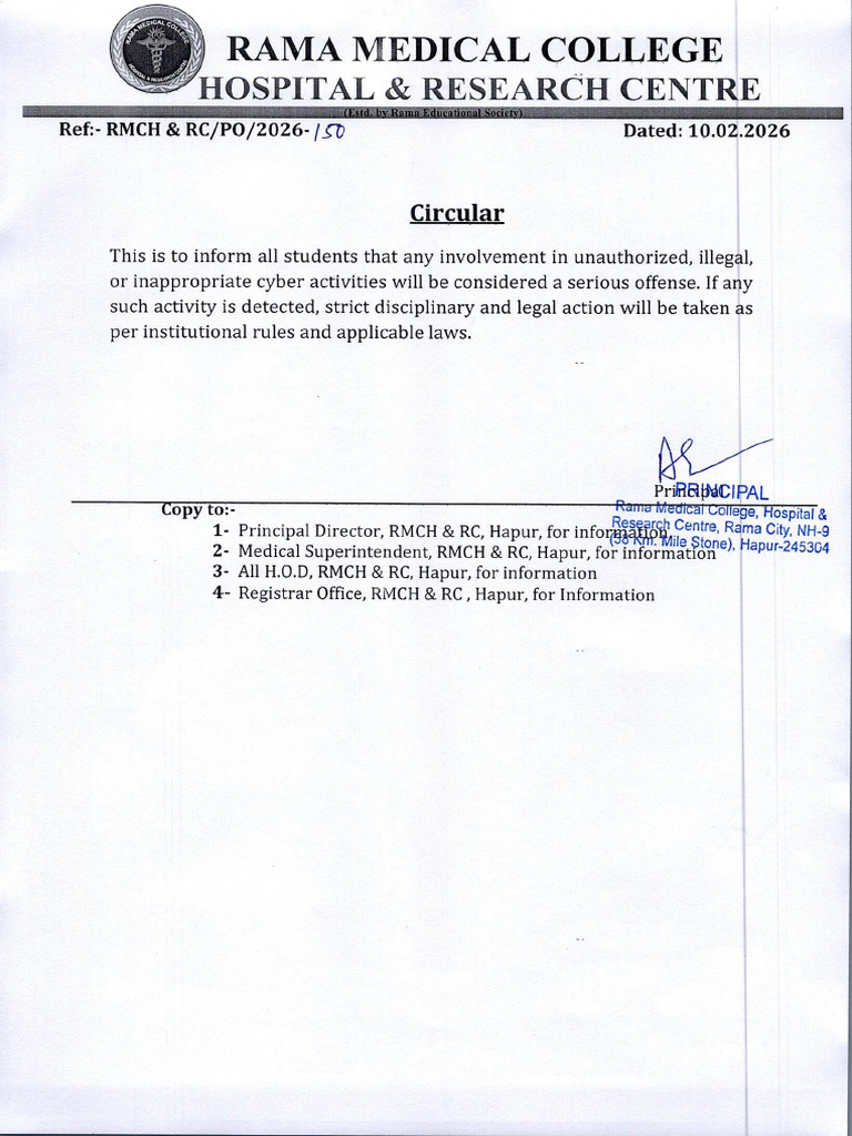 Warning Against Unauthorized Cyber Activities | PDF
