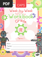 Grade R Coding & Robotics Workbook | PDF | Computer Programming | Pattern