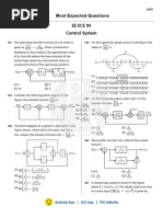 Block Diagram Reduction Exercises | PDF | Control Theory | Applied ...