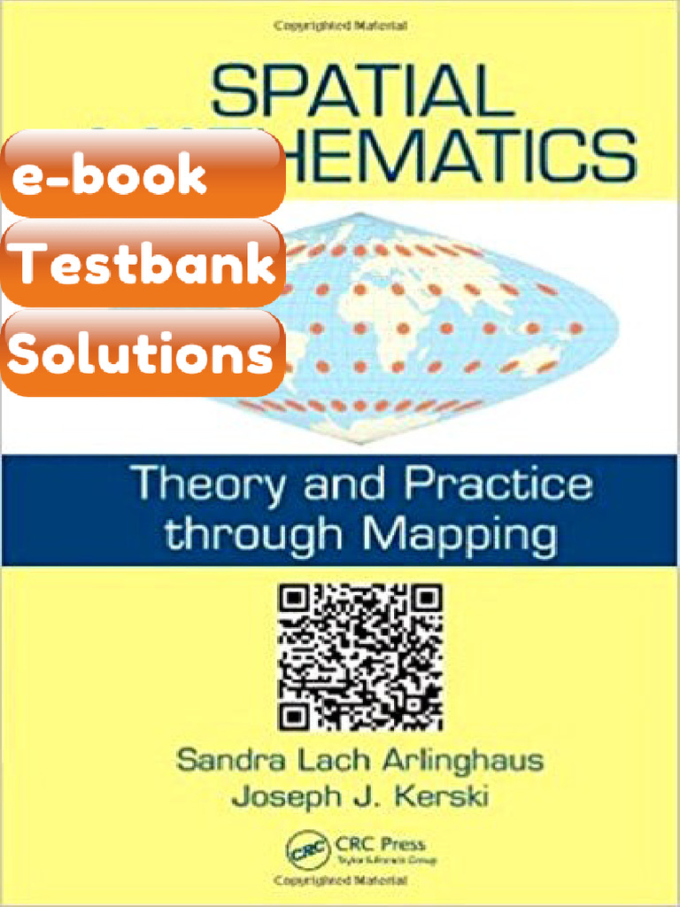 Testbank Spatial Mathematics Theory and Practice Through Mapping 1st ...