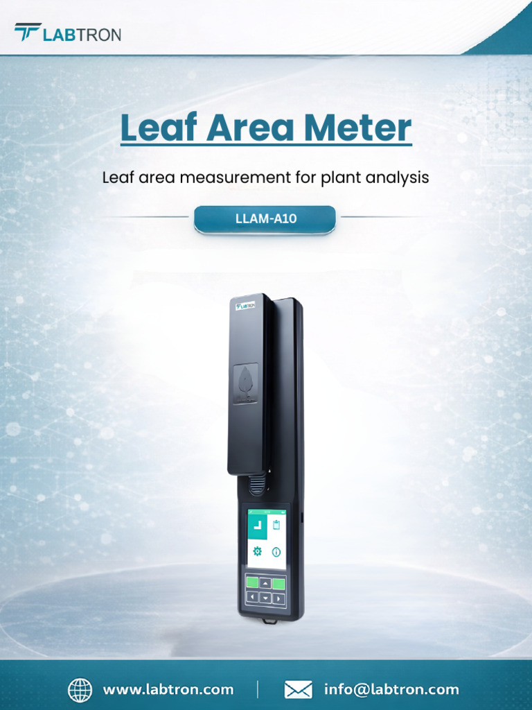 Leaf Area Meter LLAM-A10 | PDF