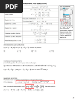 A Level Vectors Cheat Sheet | PDF | Line (Geometry) | Euclidean Vector