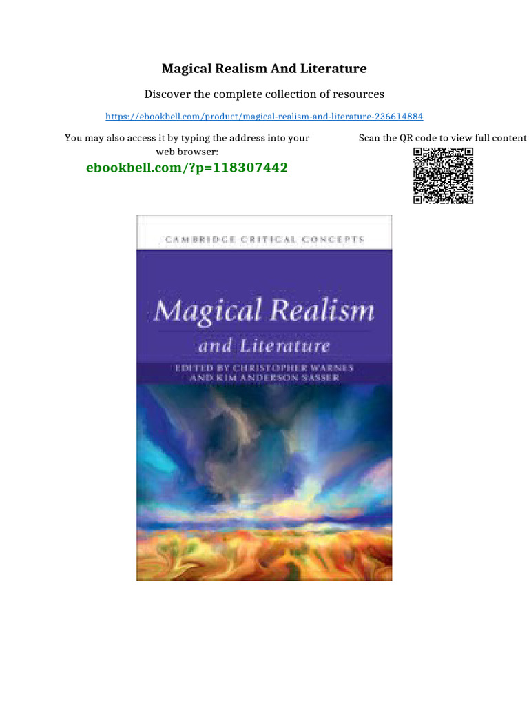 Magical Realism and Literature Latest PDF 2025 | PDF | Intellectual ...
