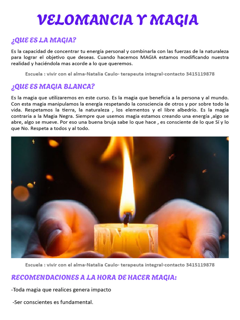 Velomancia Clase 1 Nuevo. | PDF | Rituales | Deidades