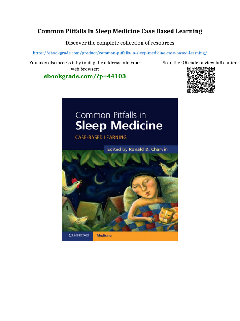 Common Pitfalls in Sleep Medicine Case Based Learning available ...