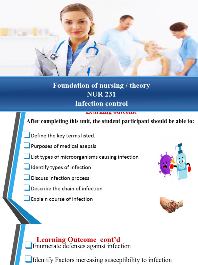 1) Infection Control | PDF | Infection | Hand Washing