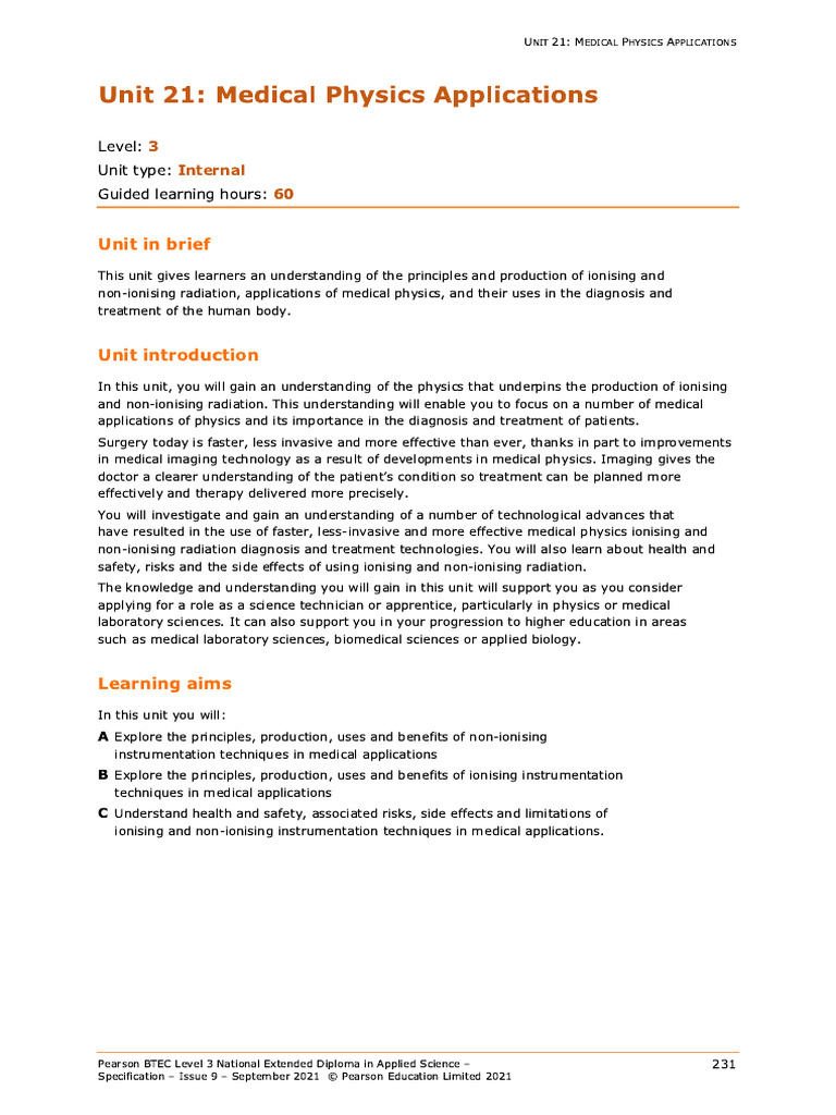 000-Specification - Unit 21 | PDF