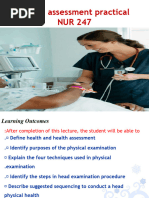 PQRSTU Method for Health Assessment | PDF | Physical Examination | Hand