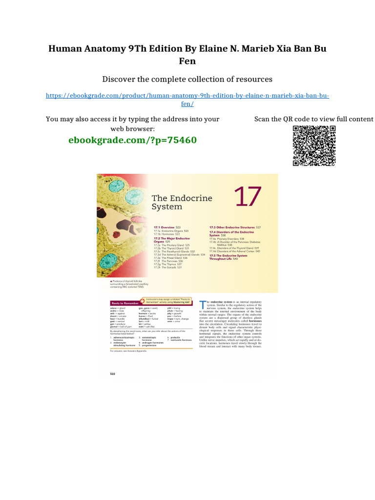 Human Anatomy 9th Edition by Elaine N. Marieb Xia Ban Bu Fen Kindle ...