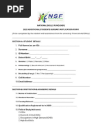 NSFAS 2026 Declaration Form - Final - 102805-1 | PDF | Justice | Crime ...
