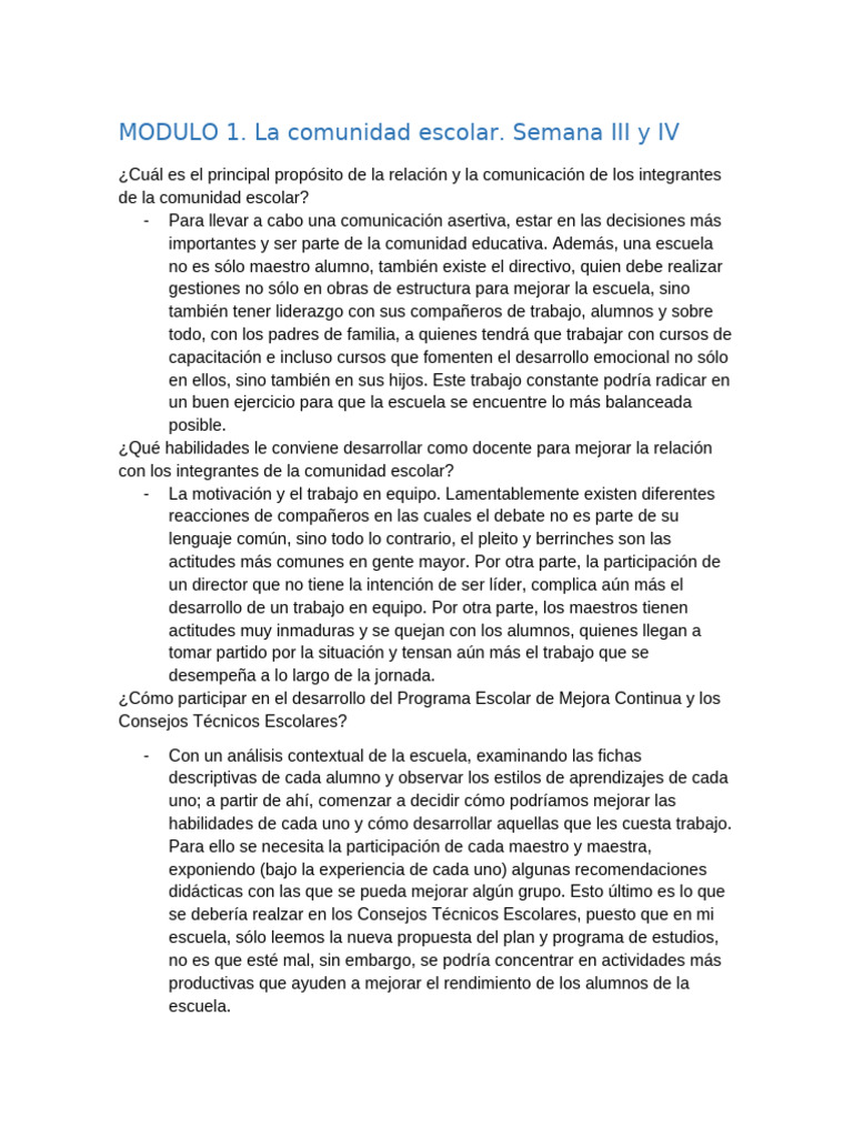 Mod1 Semiii-IV Yuriana Hernandez | PDF | Modificación de comportamiento ...