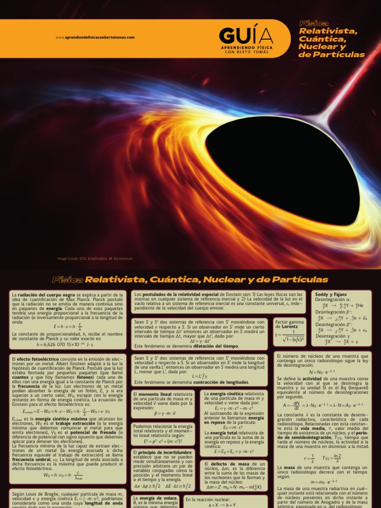 D Física Relativista Cuántica Nuclear y de Partículas 2025 | PDF ...