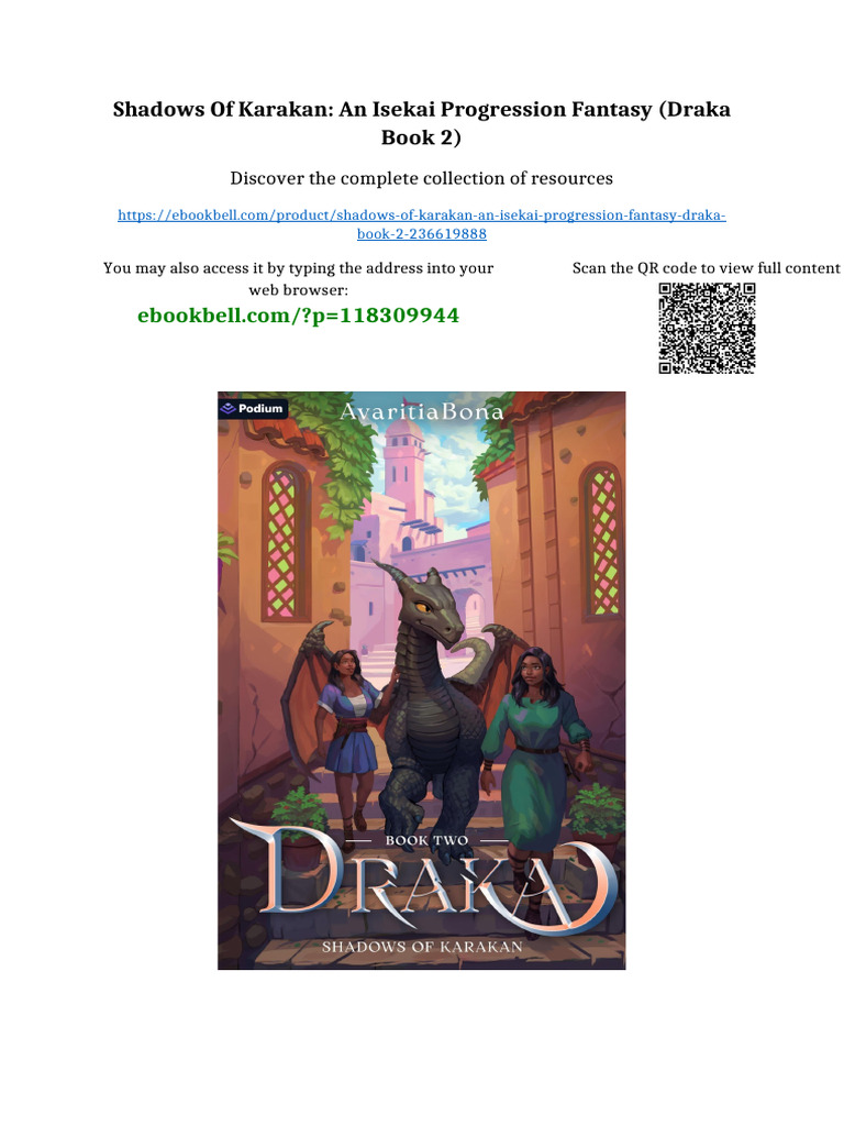 Shadows of Karakan: An Isekai Progression Fantasy (Draka Book 2) newest ...