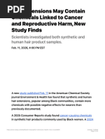 Hair Restraint Guidelines for Food Safety | PDF | Technology & Engineering