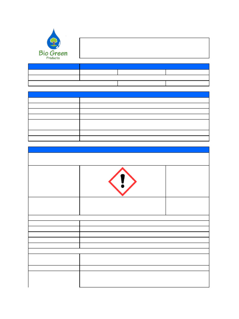 Ghs Crisol 2022 | PDF | Agua | Toxicidad