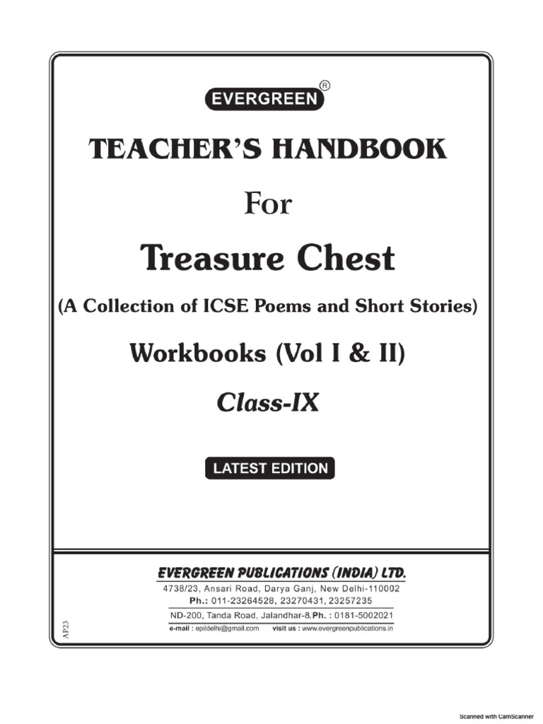 Treasure Chest A Collection of Poems and Short Stories-9 | PDF