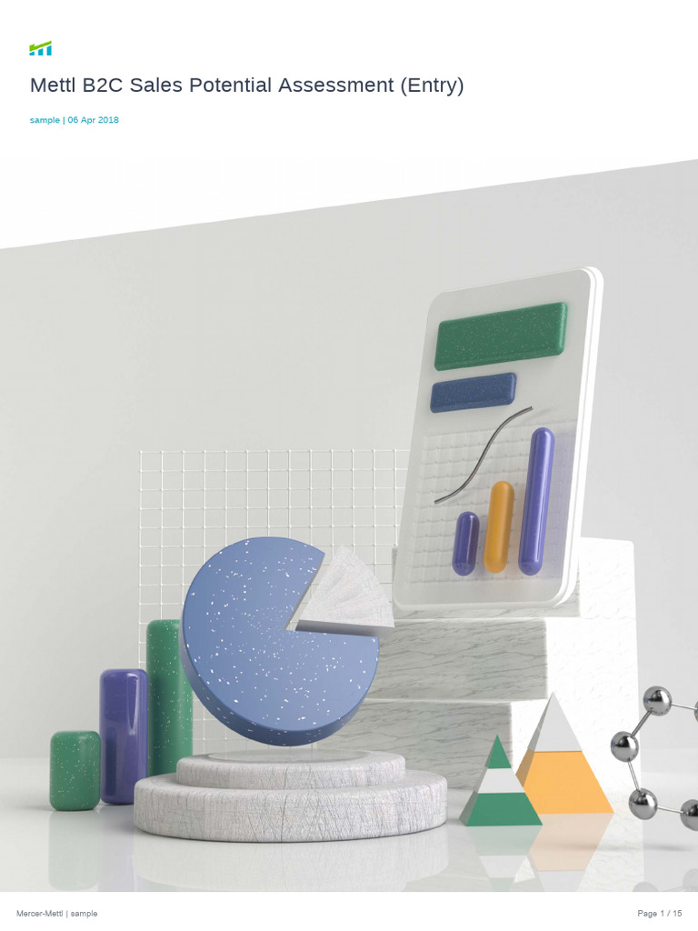 Sample Mettl B2C Sales Potential Assessment (Entry) 1673632010627 | PDF ...