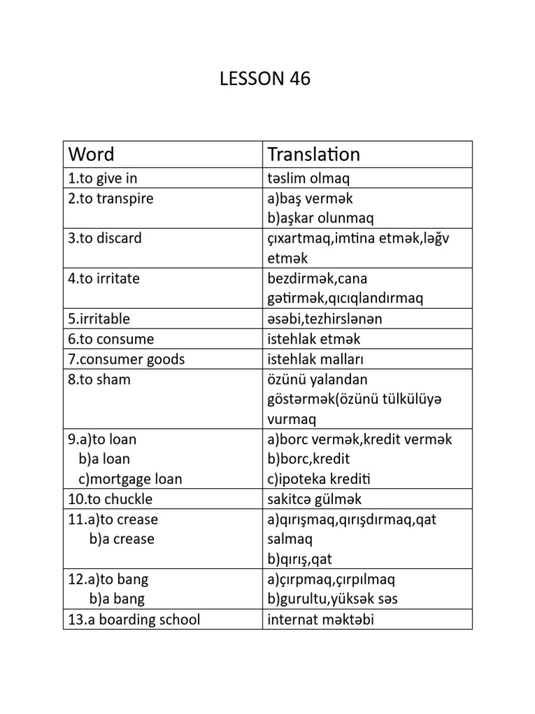 Lesson 46 | PDF