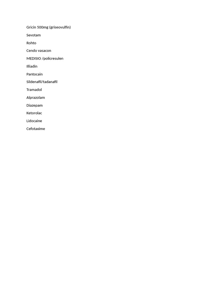 Gricin 500mg | PDF