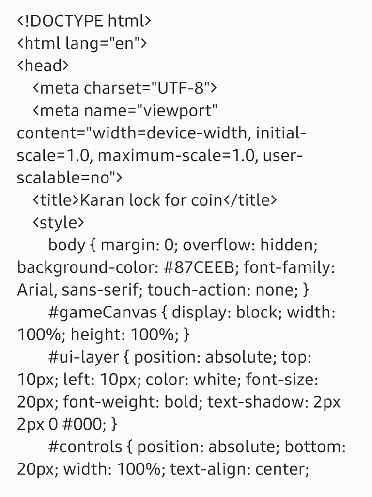 Game HTML | PDF