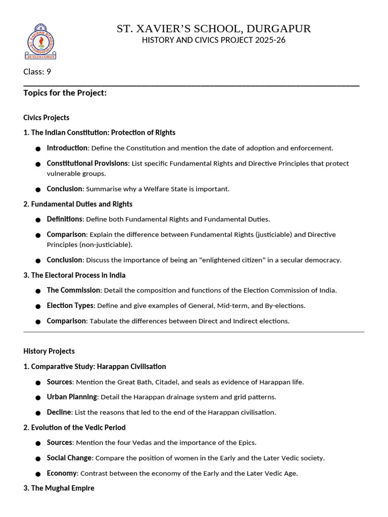 Class 9 History and Civics Project 2025-26 | PDF | Renaissance