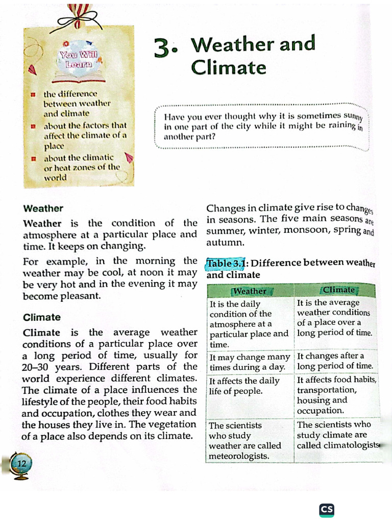 Weather and Climate | PDF