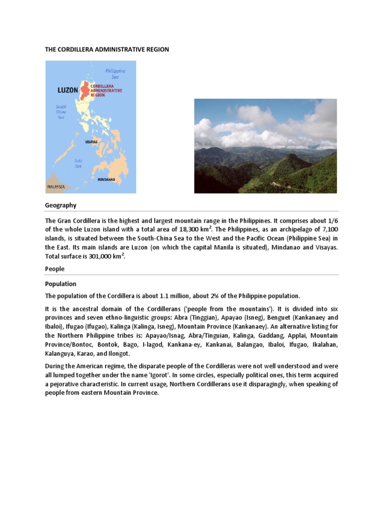 Cordillera Administrative Region