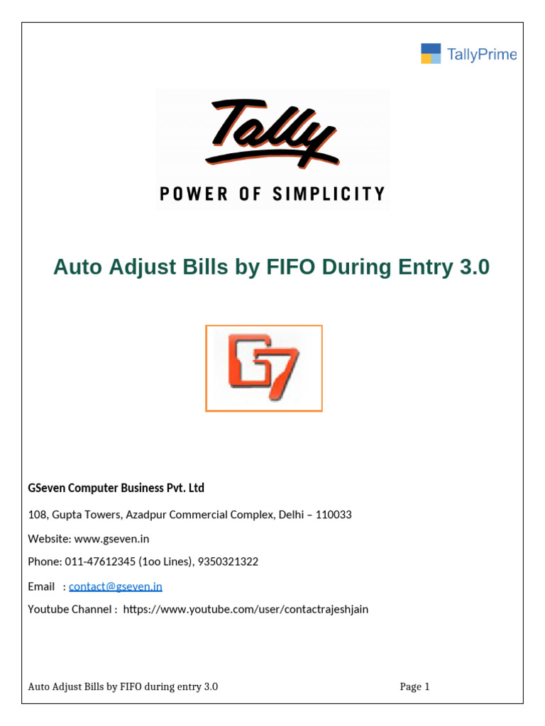 Auto Adjust Bills by FIFO During Entry 1 | PDF | Point Of Sale | Receipt