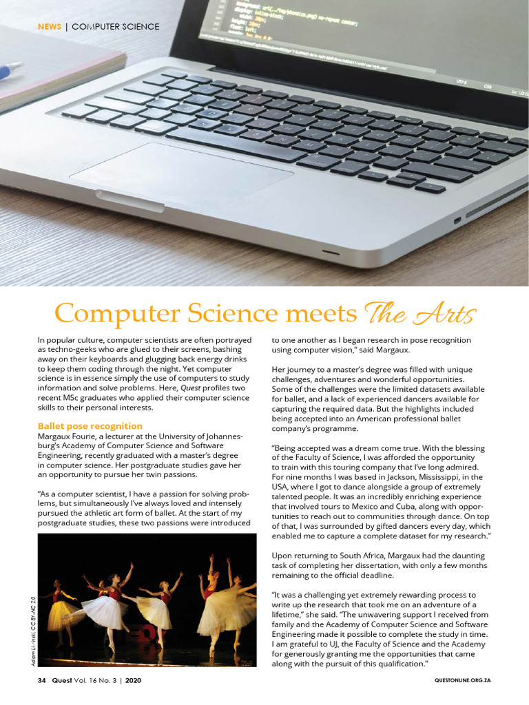 2020 Computer Science Meets The Arts | PDF | Human–Computer Interaction ...