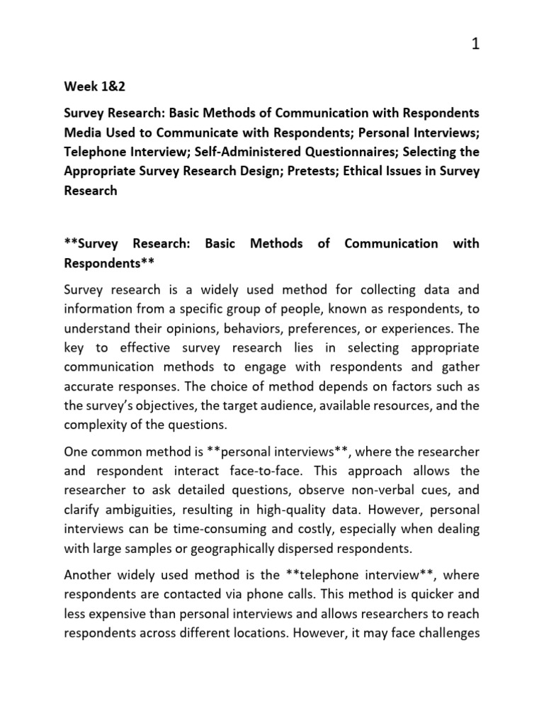 Advanced Research Methods | PDF | Survey Methodology | Observation