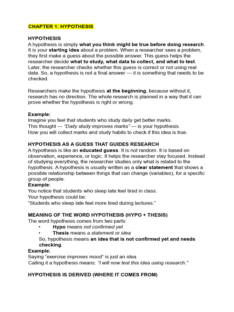 RMT 1-5 | PDF | Sampling (Statistics) | Hypothesis