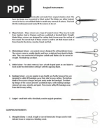 Operating Room Instruments | PDF
