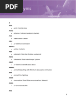 Aerospace Acronyms Overview | PDF | Air Traffic Control | Instrument ...