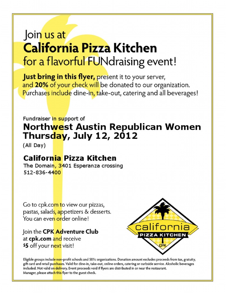 CPK Fundraiser Flyer July 2012 | PDF