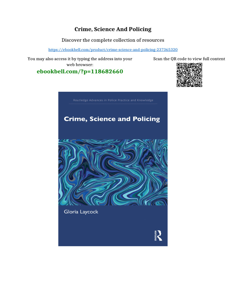 Crime, Science and Policing sample | PDF | Gases | Fluid
