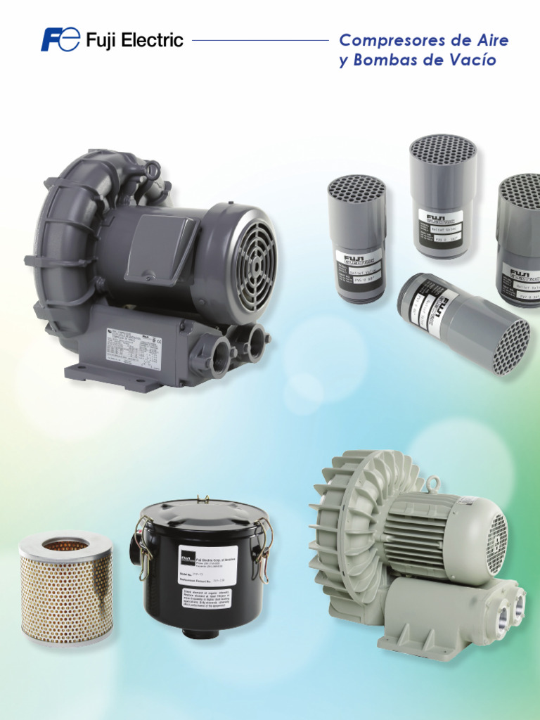 Fuji Electric Ring Compressor Product Guide 2013Spanish BLOWER | PDF ...