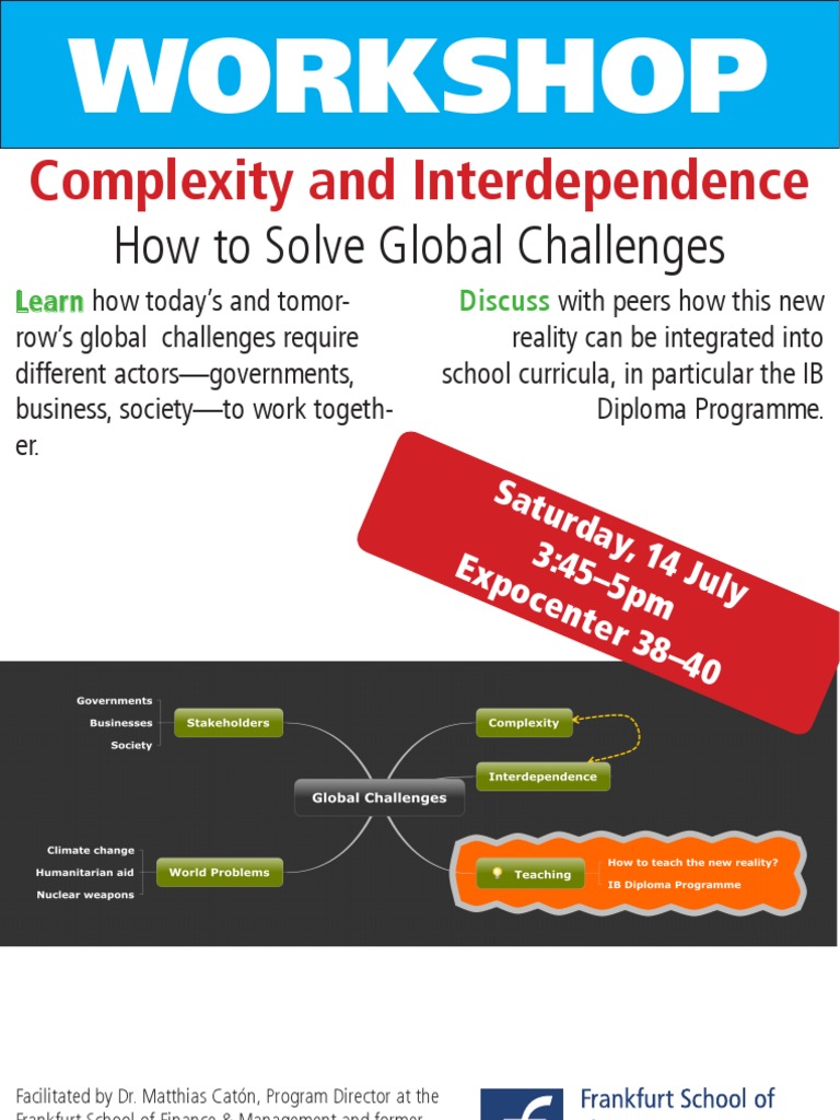 Global Challenges Workshop: IB Curriculum | PDF