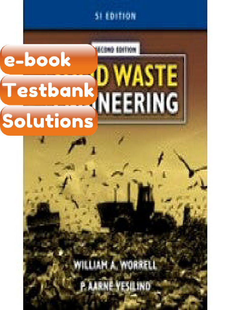 Testbank Solid Waste Engineering SI Version 2nd Edition Fast Download ...