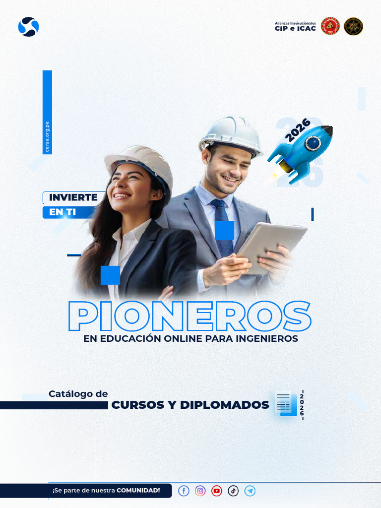 Catalogo Cersa-2026 | PDF | Ingeniero civil | Hidrología