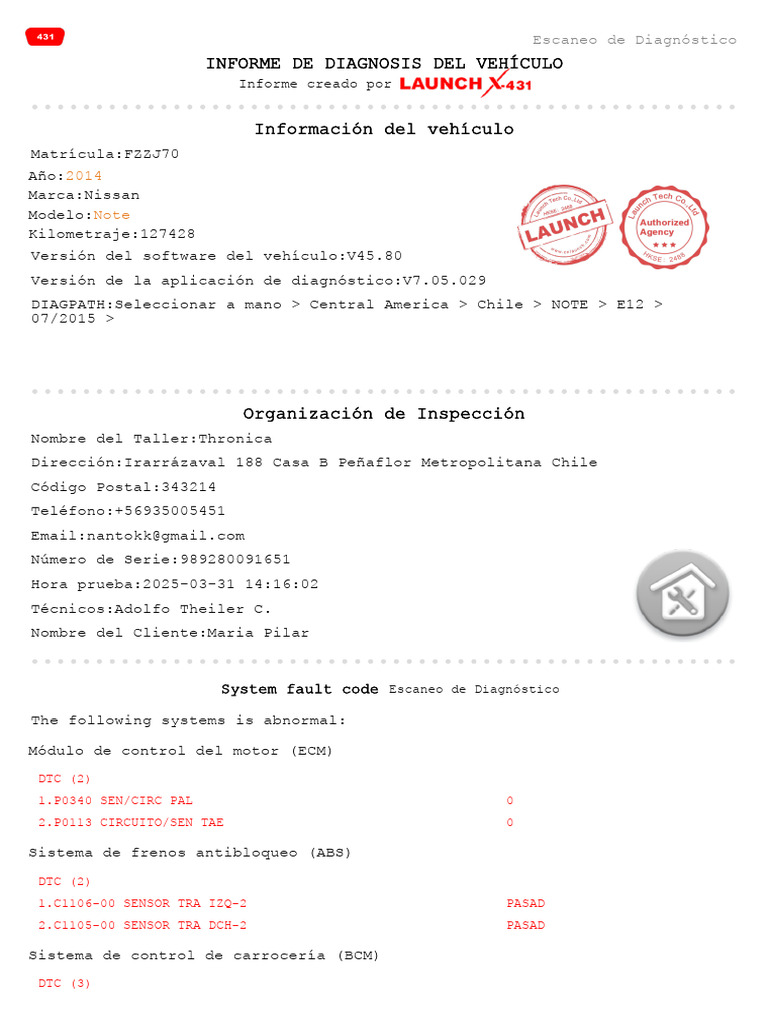 Nissan Note | PDF