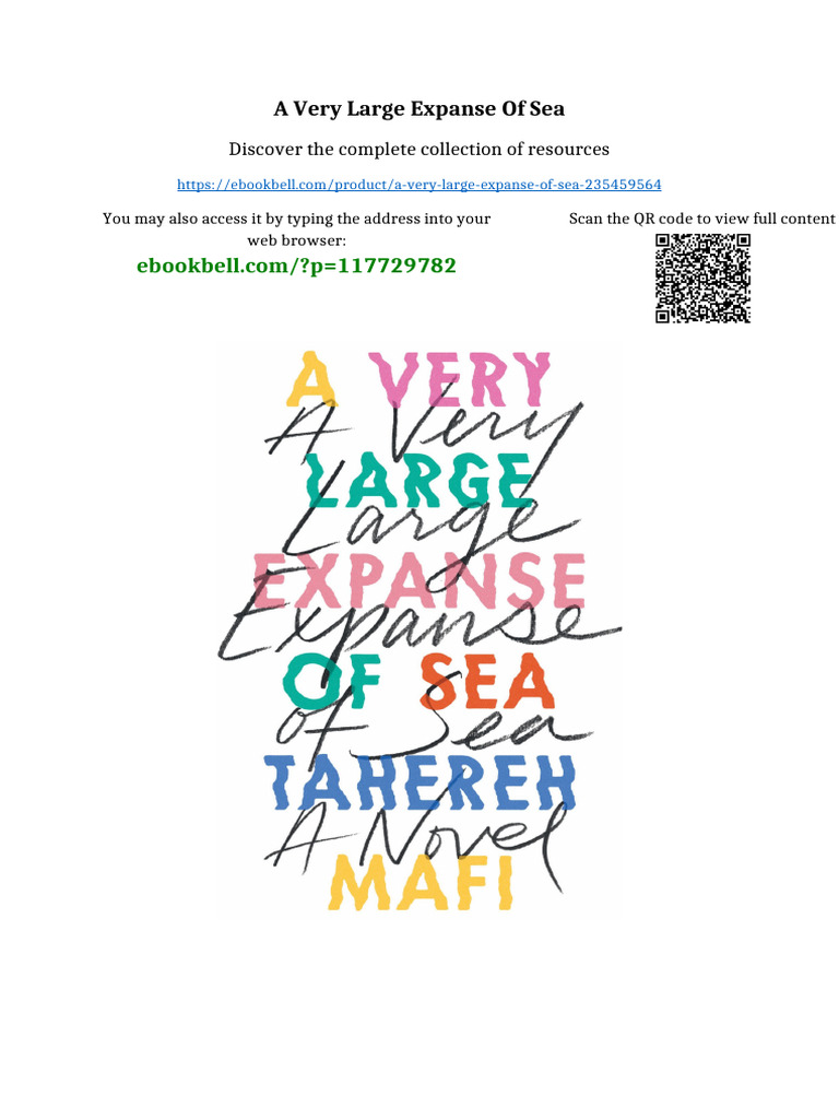 A Very Large Expanse of Sea Online Version | PDF | Analysis Of Variance ...