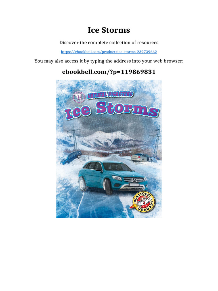 Ice Storms Available Any Format | PDF