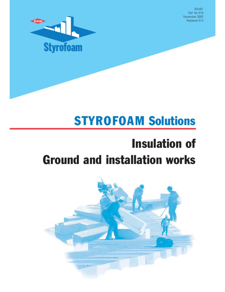 STYR O FOAM Ground Insulation Guide | PDF