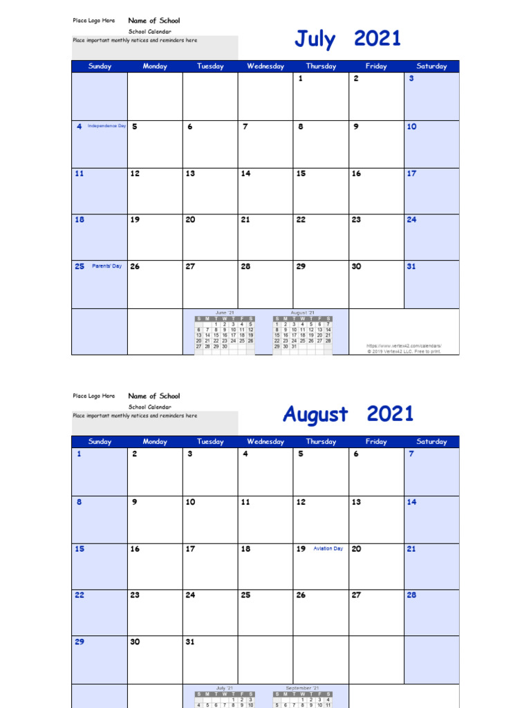 2021 2022 School Calendar | PDF | Easter | Observances
