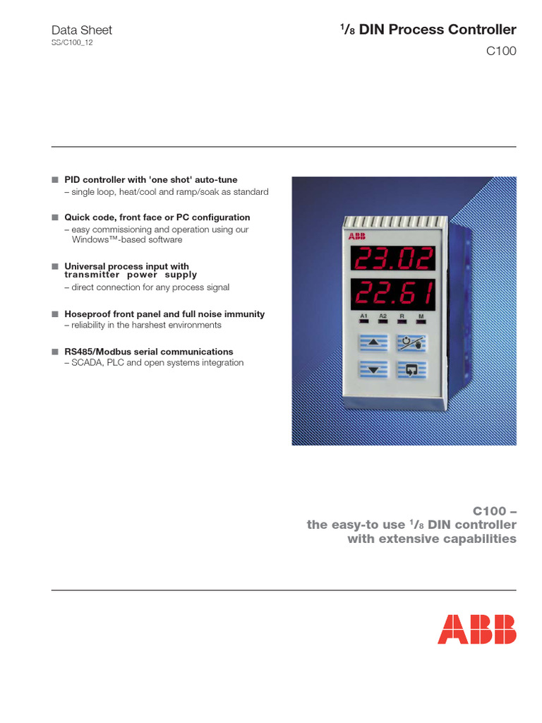 Abb c100 Specs Etc Nss - c100 - 12 | PDF | Programmable Logic ...