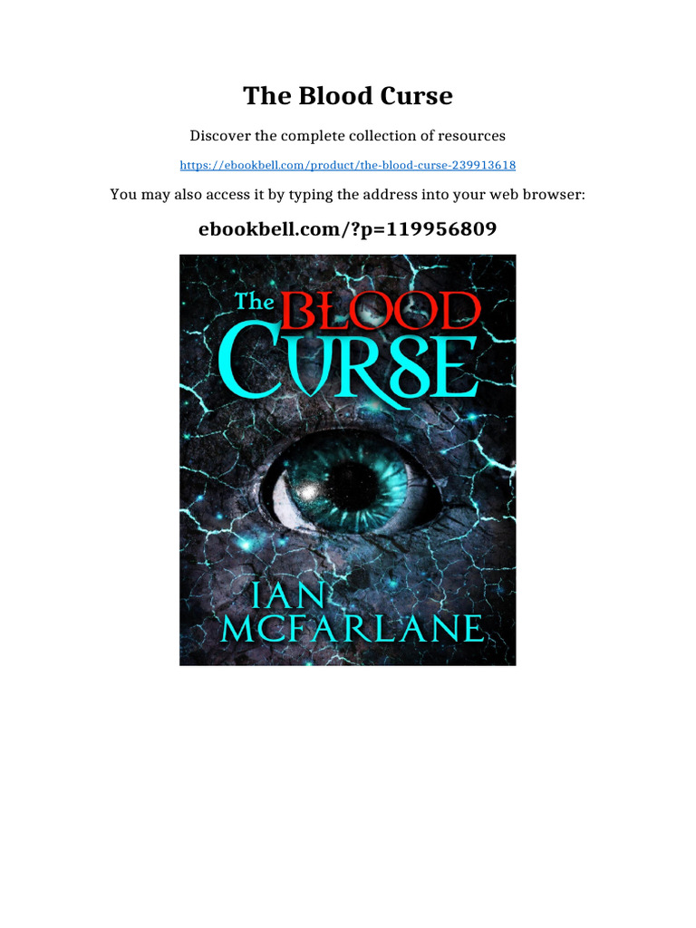 The Blood Curse Full Digital Chapters | PDF | Teachers | Lawn