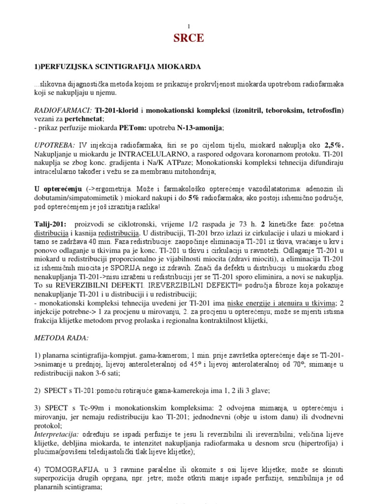 Nuklearna Medicina - Skripta | PDF