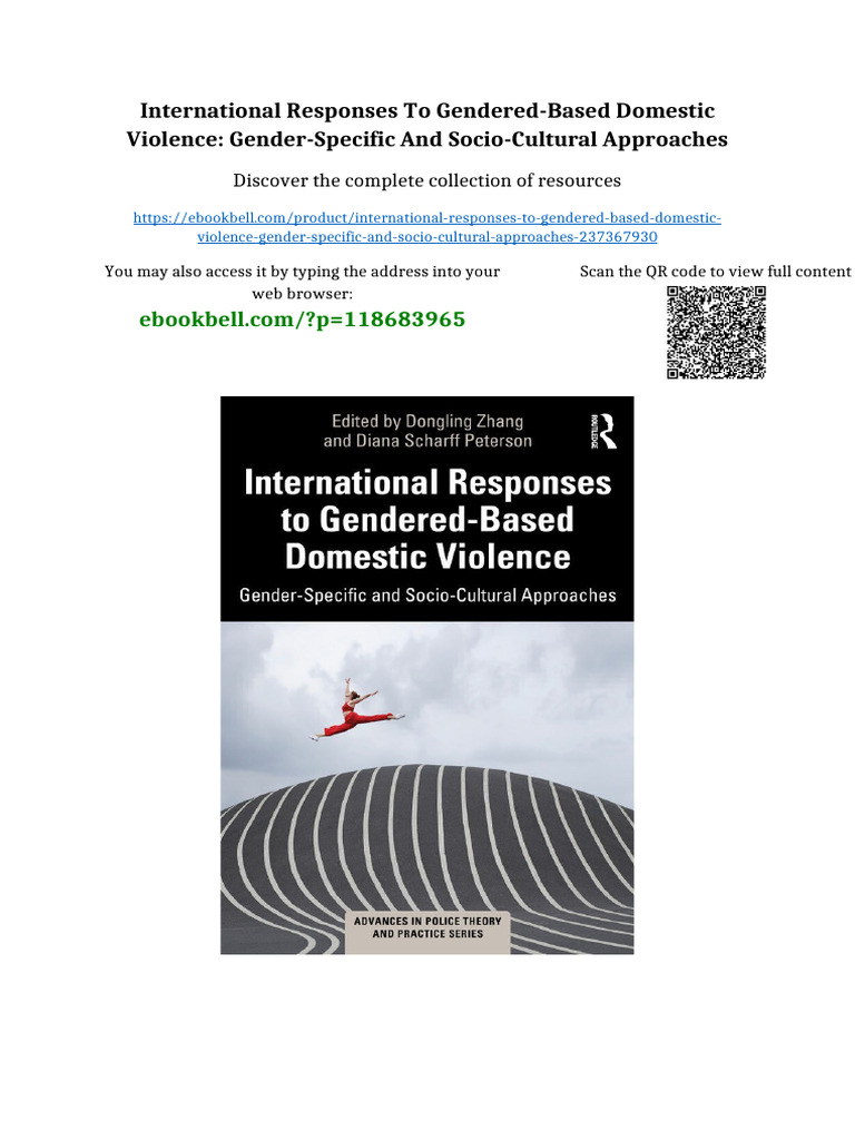 International Responses to Gendered-Based Domestic Violence: Gender ...