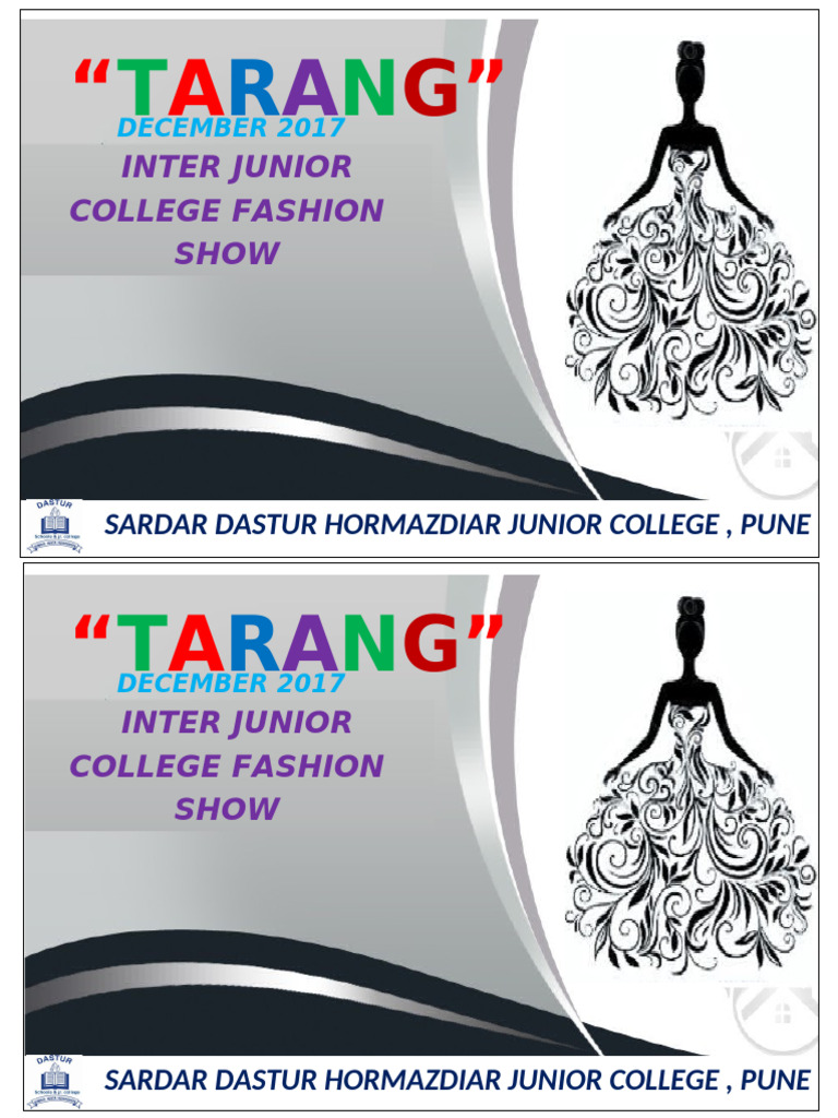 Fashion Show Card | PDF